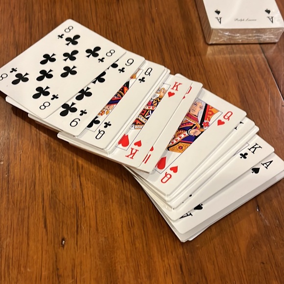 Ralph Lauren | Games | Polo Ralph Lauren Bond Sutton Playing Cards ...